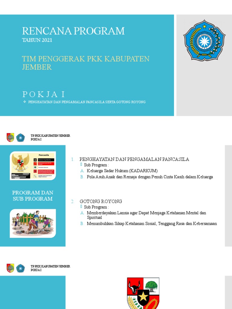 Program Pokja 1 2021 Fix | PDF