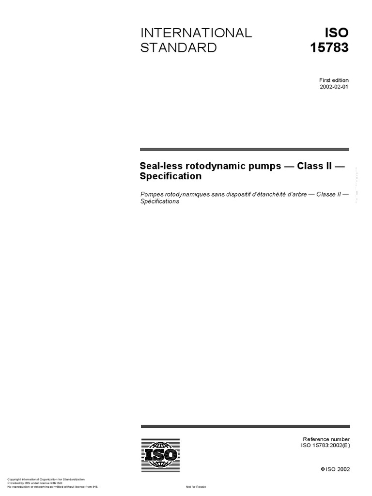 Iso 15783-2002 | PDF | Electric Motor | International Organization For ...