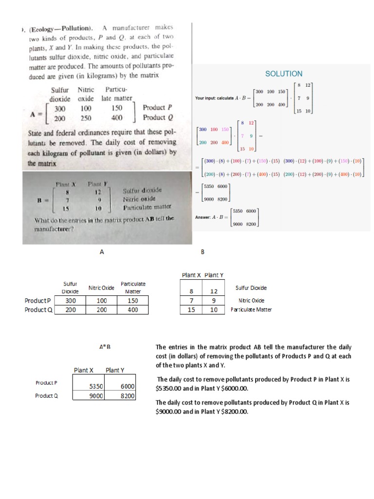 Assignment Matrices | PDF