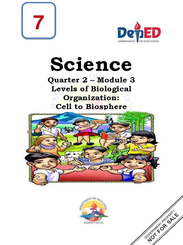 SLM Number 3-Grade7 Science 2nd-Quarter-Levels-ofBiological ...