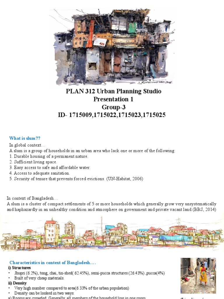 Slum and Slum Upgrading | PDF | Slum Upgrading | Slum