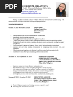 NCAT Resume Template | PDF | Career & Growth