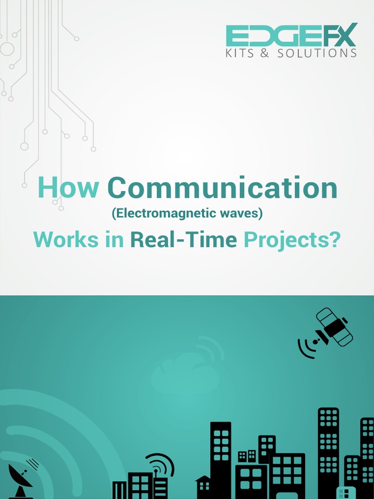 How Communication Works in Real-Time Projects | PDF | Modulation ...