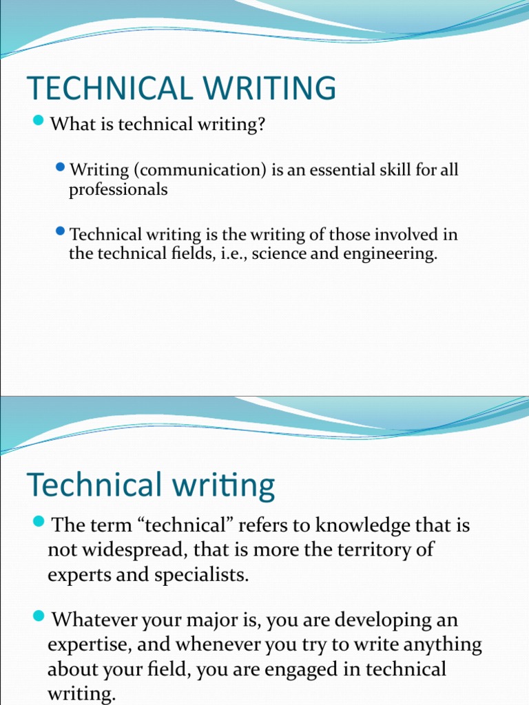 Technical Report Writing | PDF | Expert | Information
