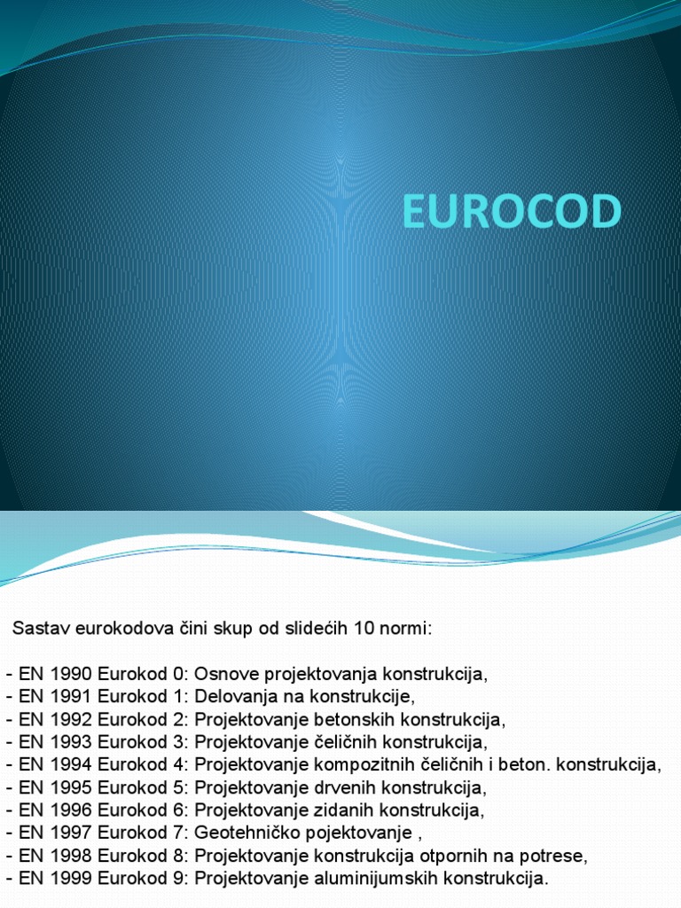 EUROCOD | PDF