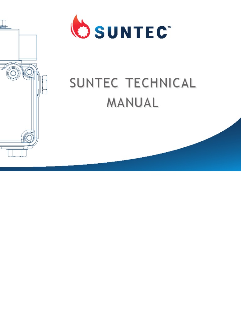 Suntec Technical Manual | PDF | Pump | Continuum Mechanics