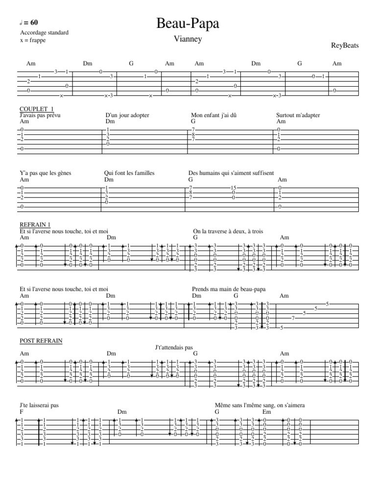 Vianney - Beau-Papa | PDF