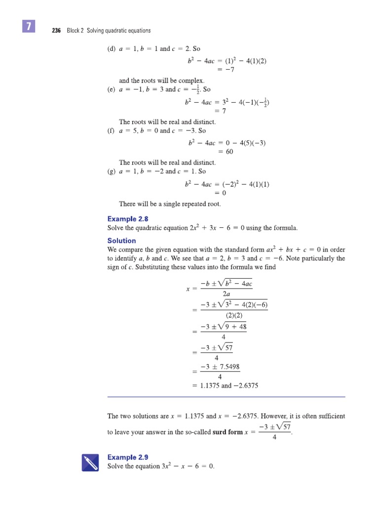 Mathematics For Engineers - Croft & Davison - Parte2 | PDF ...