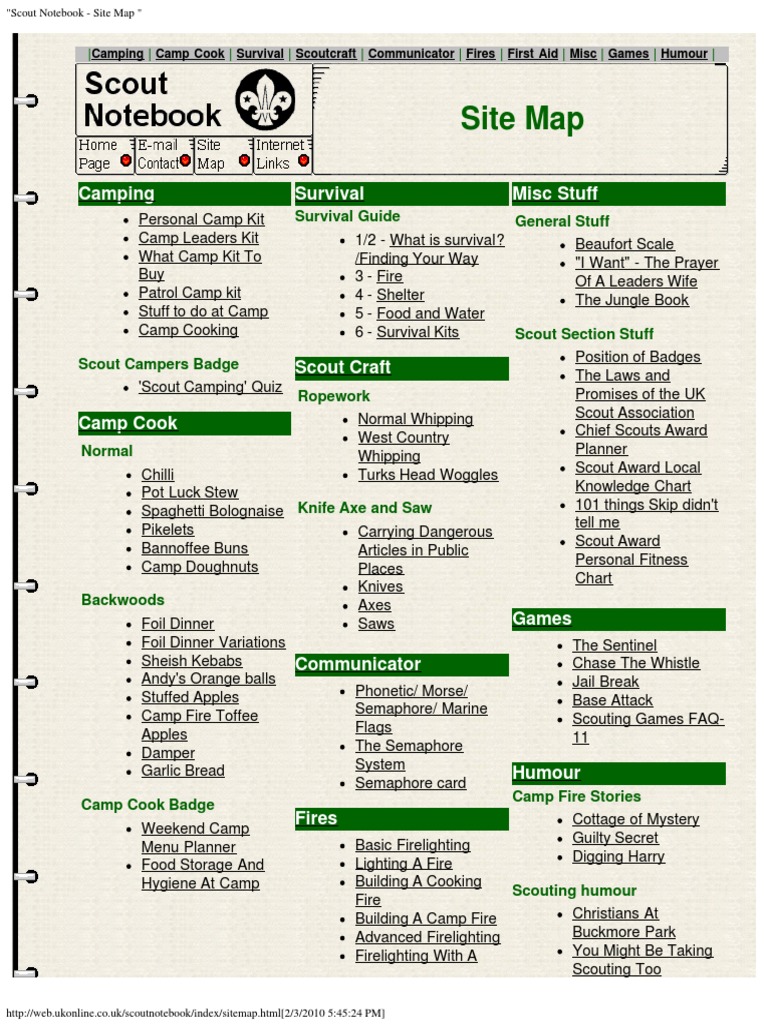 Camp Cook Survival Scoutcraft - Pole Shift Survival Information (PDFDrive) | PDF | Backpack ...