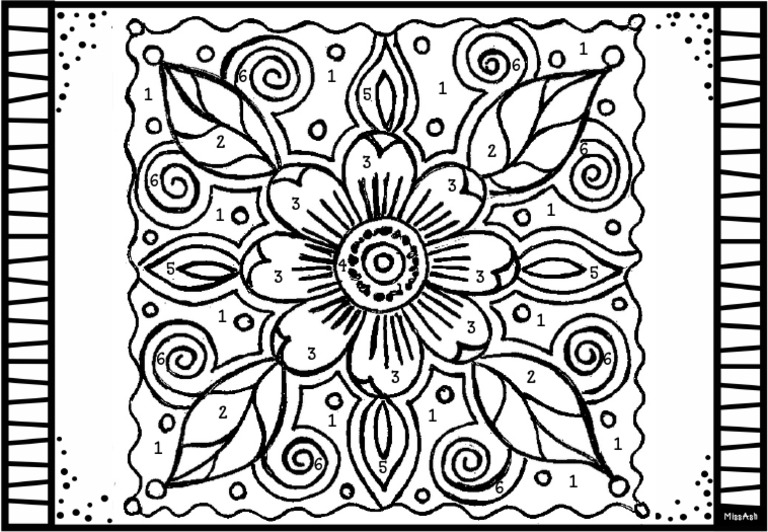 Batik Colouring | PDF