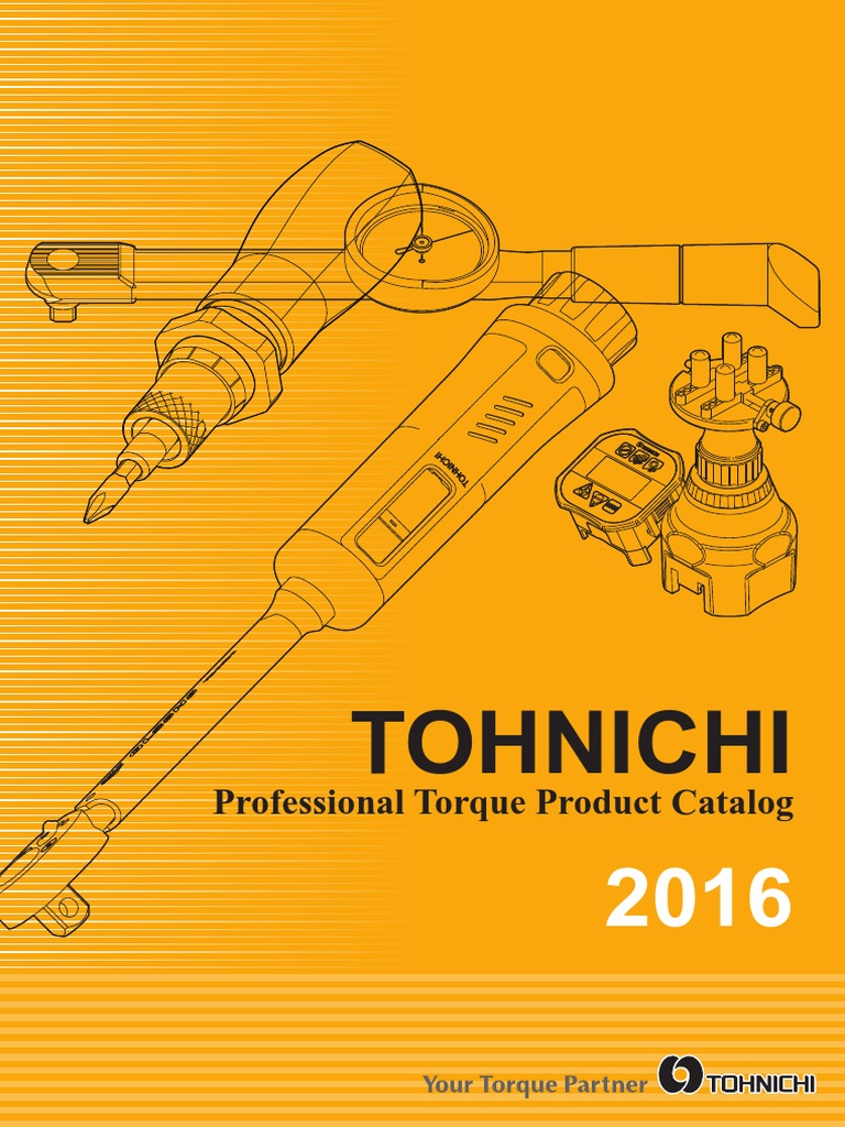 2186-Tohnichi Catalogue 2016.04 | PDF | Tools