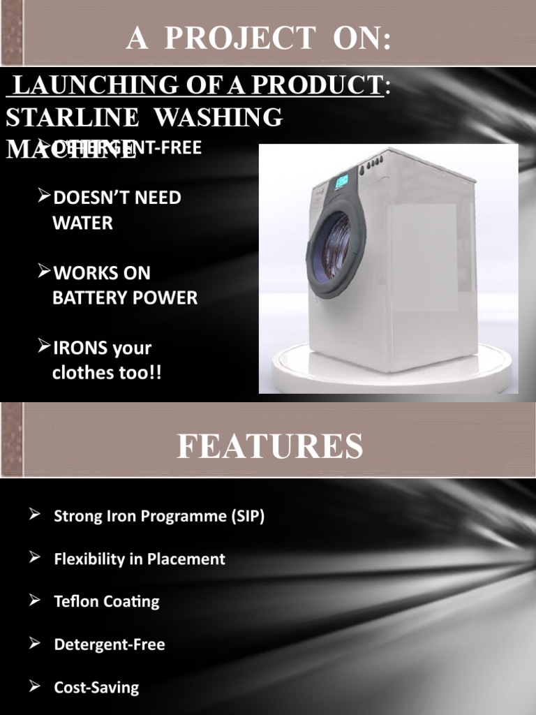 Layout of Washing Machine Company | PDF | Washing Machine | Forecasting