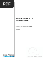 OpenText Archiving and Document Access Architecture | PDF | Server (Computing) | Information ...