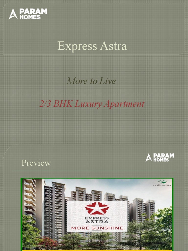 Express Astra Greater Noida West | PDF