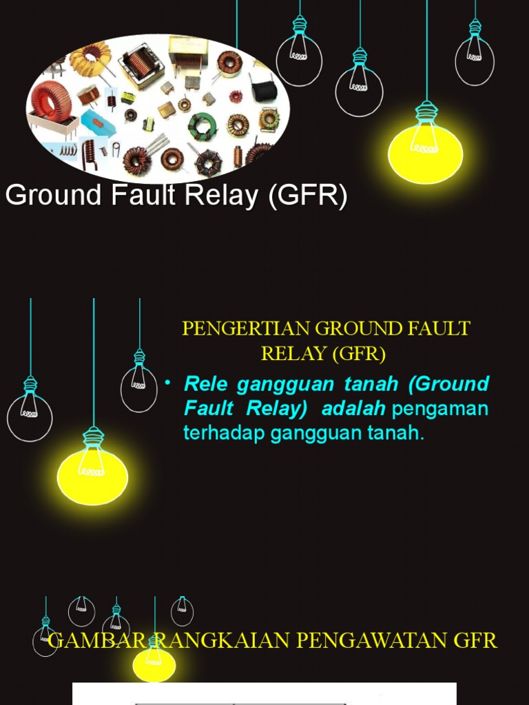 Ground Fault Relay (GFR) | PDF