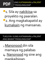Layon NG Pandiwa | PDF