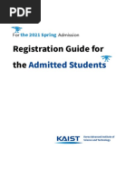 KAIST Admission Guideline For International Applicants 2025 | PDF | Gce Advanced Level (United ...