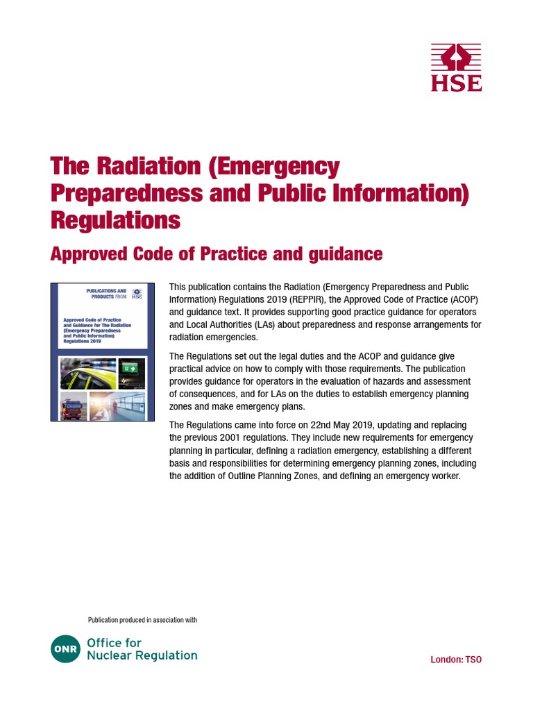 Reppir 2019 Acop | Emergency Management | Ionizing Radiation