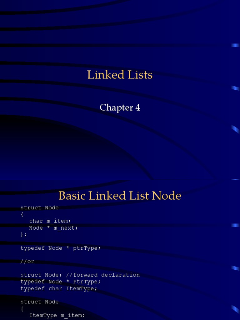 WMLinked List | PDF | Pointer (Computer Programming) | Programming Paradigms