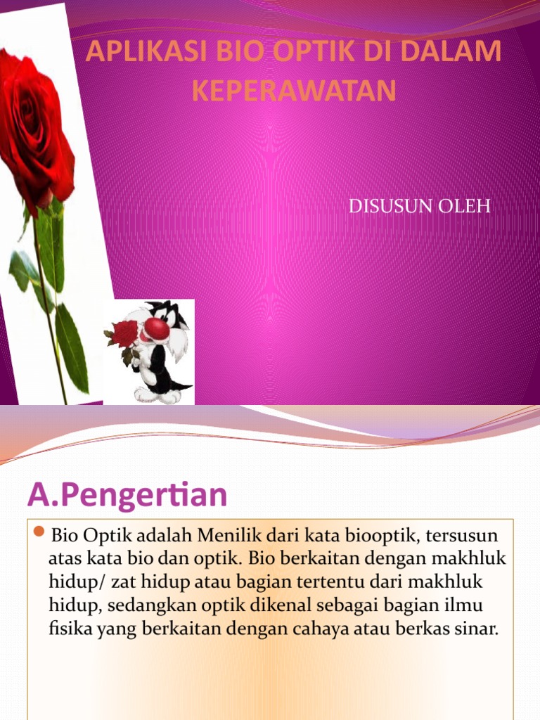 Aplikasi Bio Optik Di Dalam Pelayanan Keperawatan | PDF