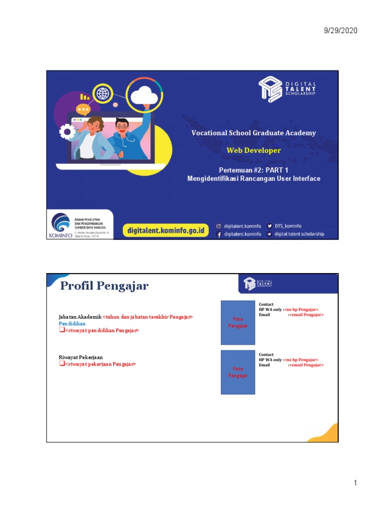 Materi Pertemuan 2 - Part 1 - Mengidentifikasi Rancangan User Interface ...