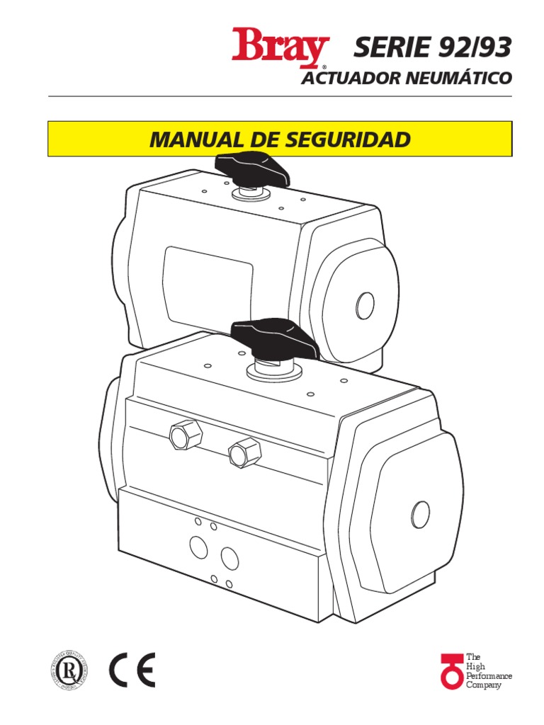 Bray Series 92, 93 | PDF | Neumático | Solenoide