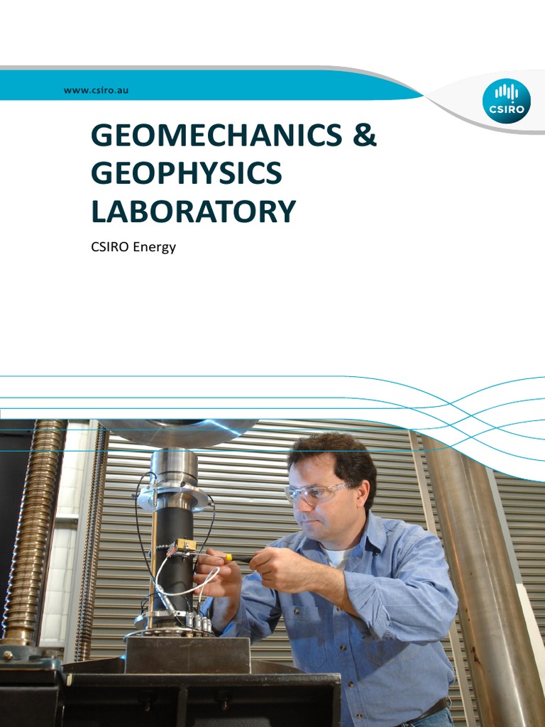 Geomechanics & Geophysics Laboratory: CSIRO Energy | PDF | Petroleum ...
