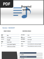 Reported Speech - Mind Map | PDF | Semantic Units | Language Families