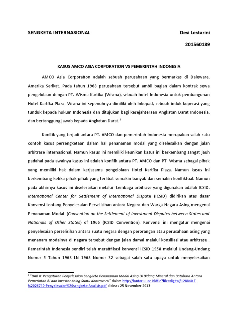 Arbitrase Yes1 | PDF