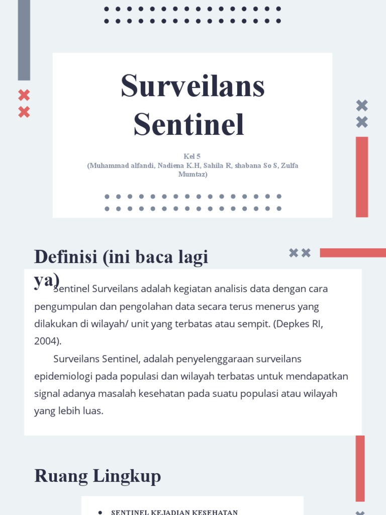 Surveilans Sentinel | PDF