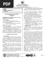 COOKERY 10 Quarter 3 LAS Number 2 | PDF | Stock (Food) | Soup