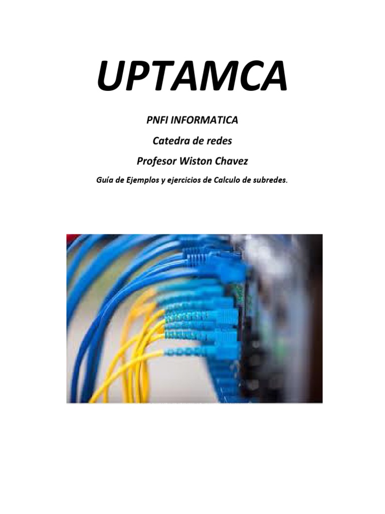 Ejemplo de Calculo de Subredes | PDF | Dirección IP | Estándares de internet