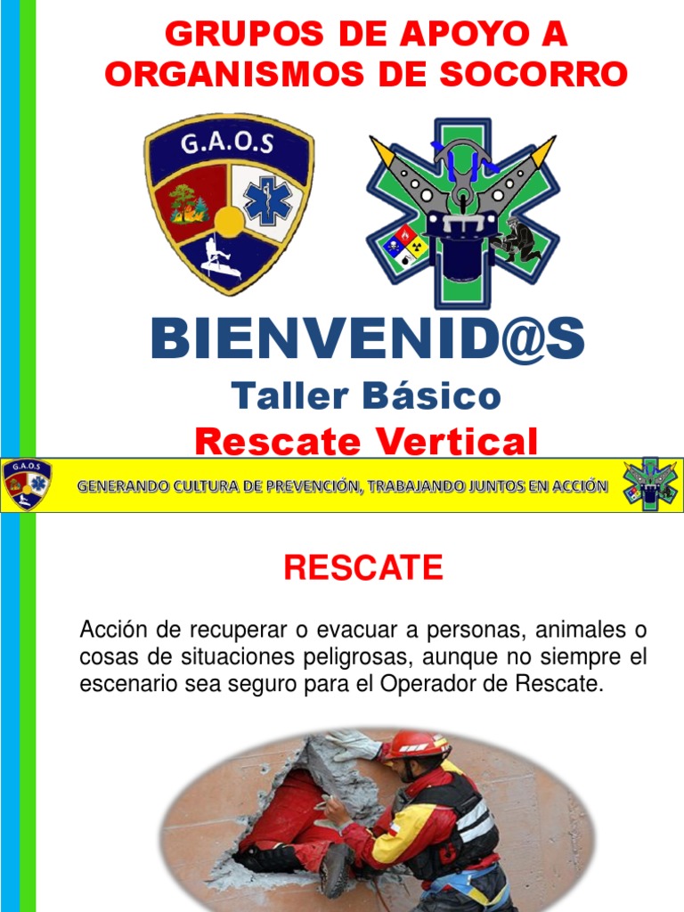 Taller de Rescate Vertical | PDF | Cuerda