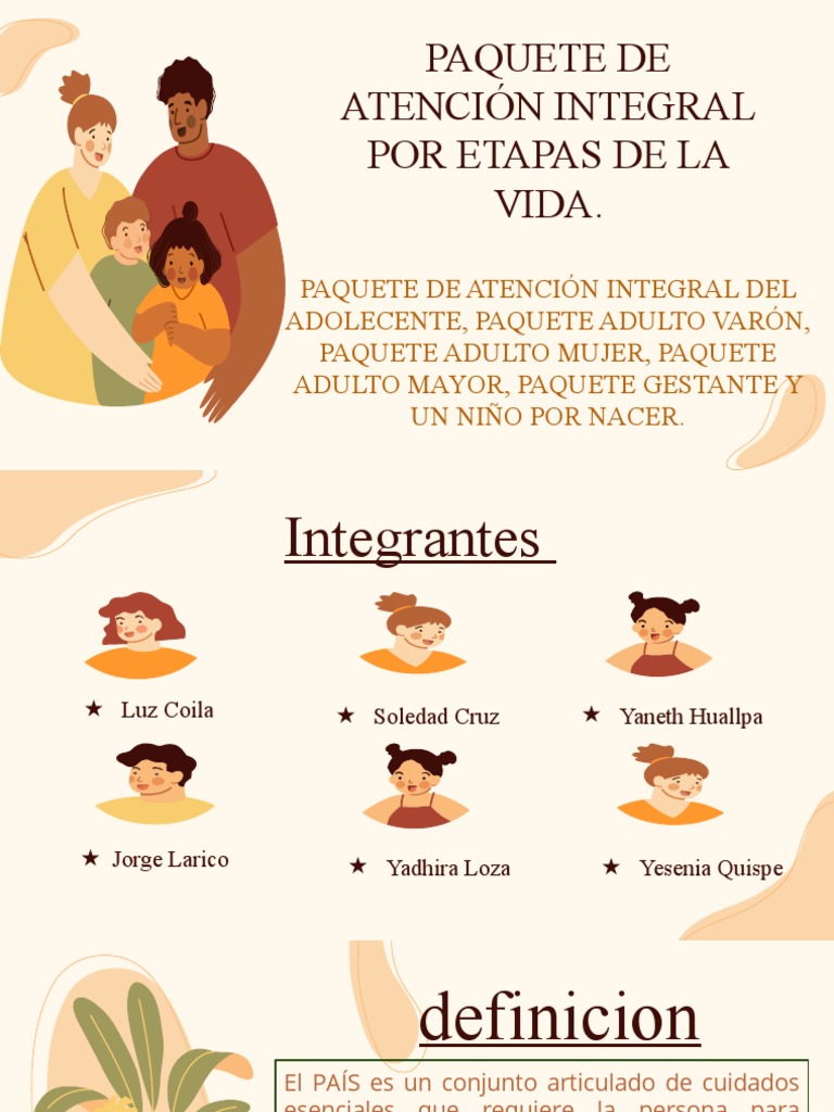 Paquete de Atención Integral de Salud (Grupo 2) | Descargar gratis PDF ...