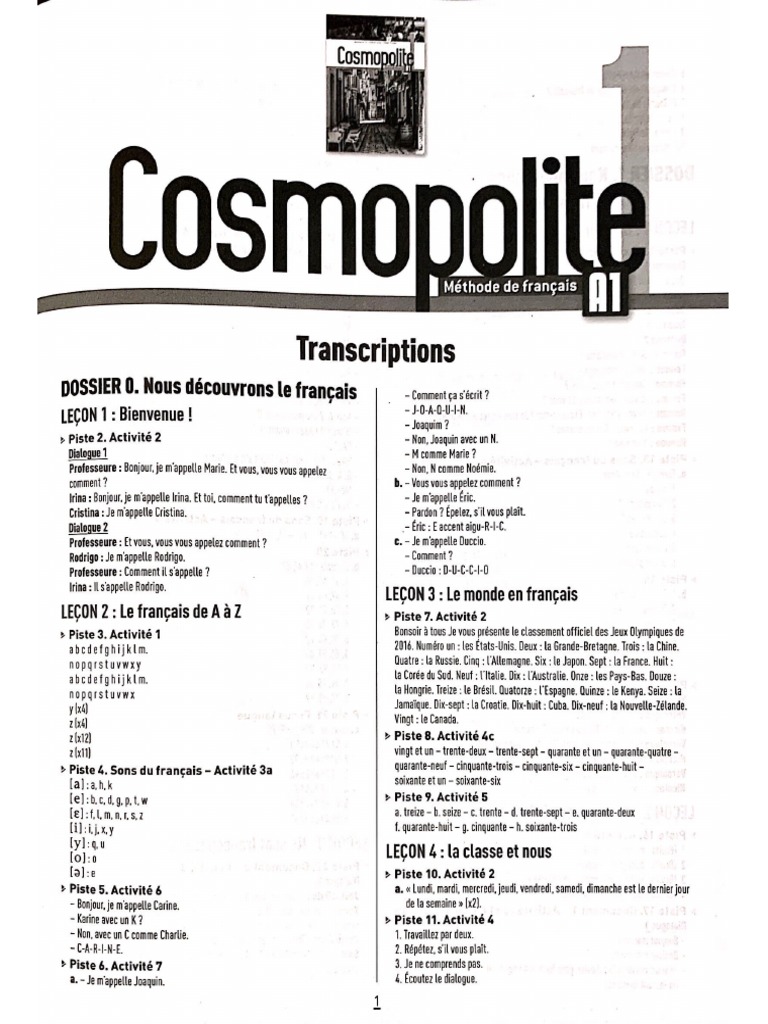 Cosmopolite A1 - 20190827161226 | PDF