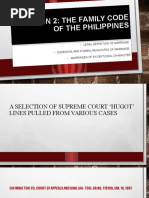 Family Code of The Philippines | PDF | Husband | Marriage