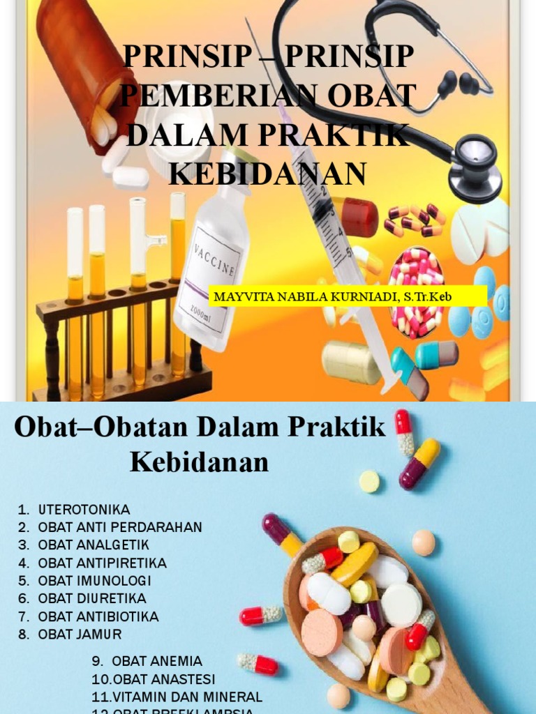 Obat-Obatan Dalam Kebidanan | PDF | Kesehatan Holistik