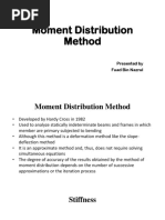 Examples in Moment Distribution Method | PDF | Technology & Engineering