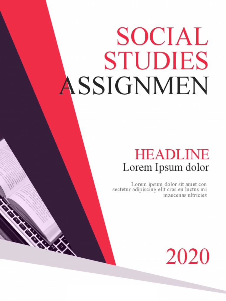 Social Studies Assignment Cover Page 2 | PDF