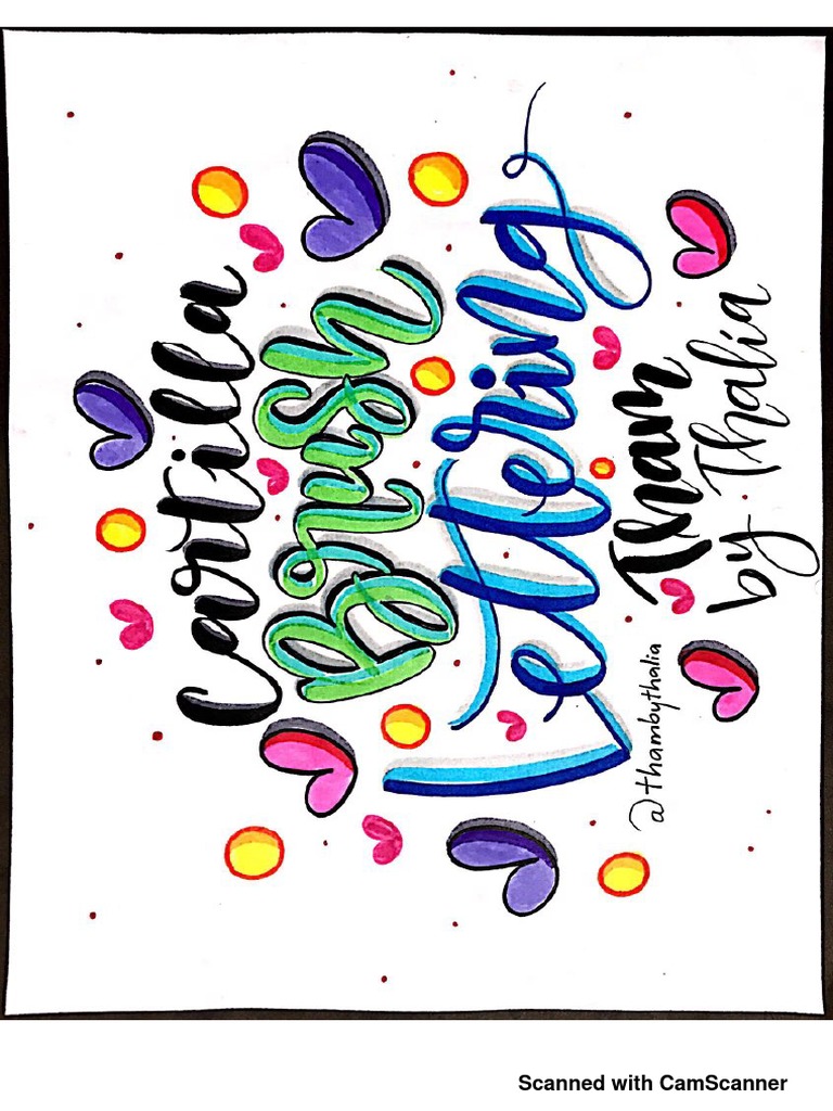 Cartilla Lettering Actualizada-20191025213325 | PDF