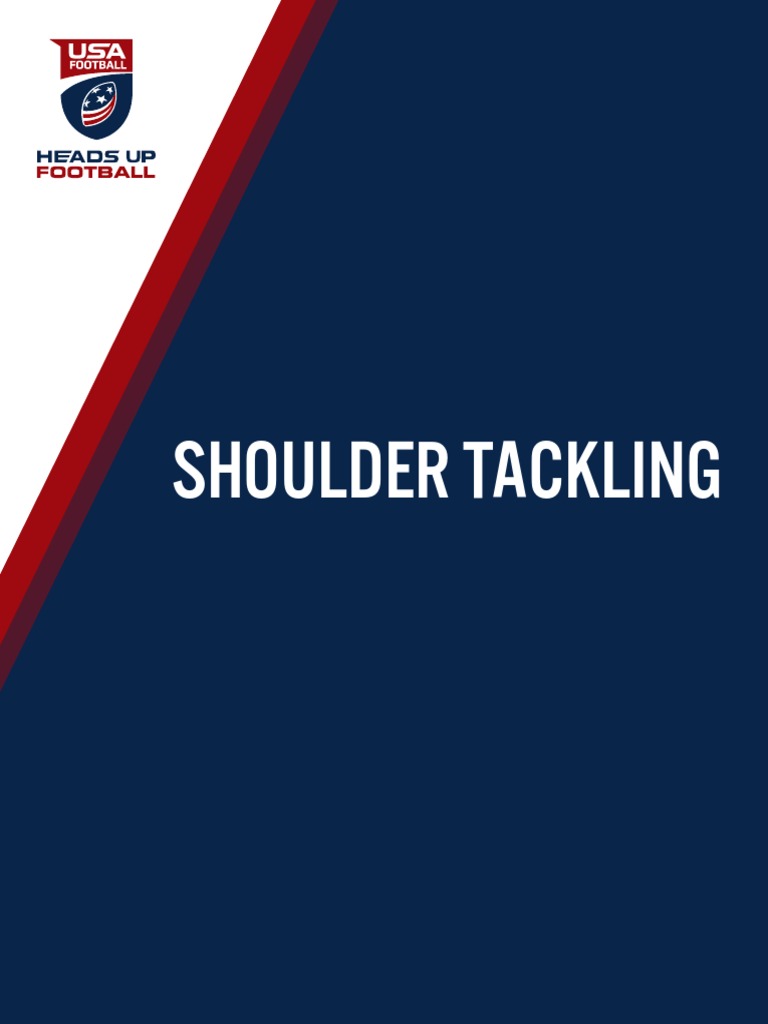 Shoulder Tackling 2017 Usa Football | PDF | Sports