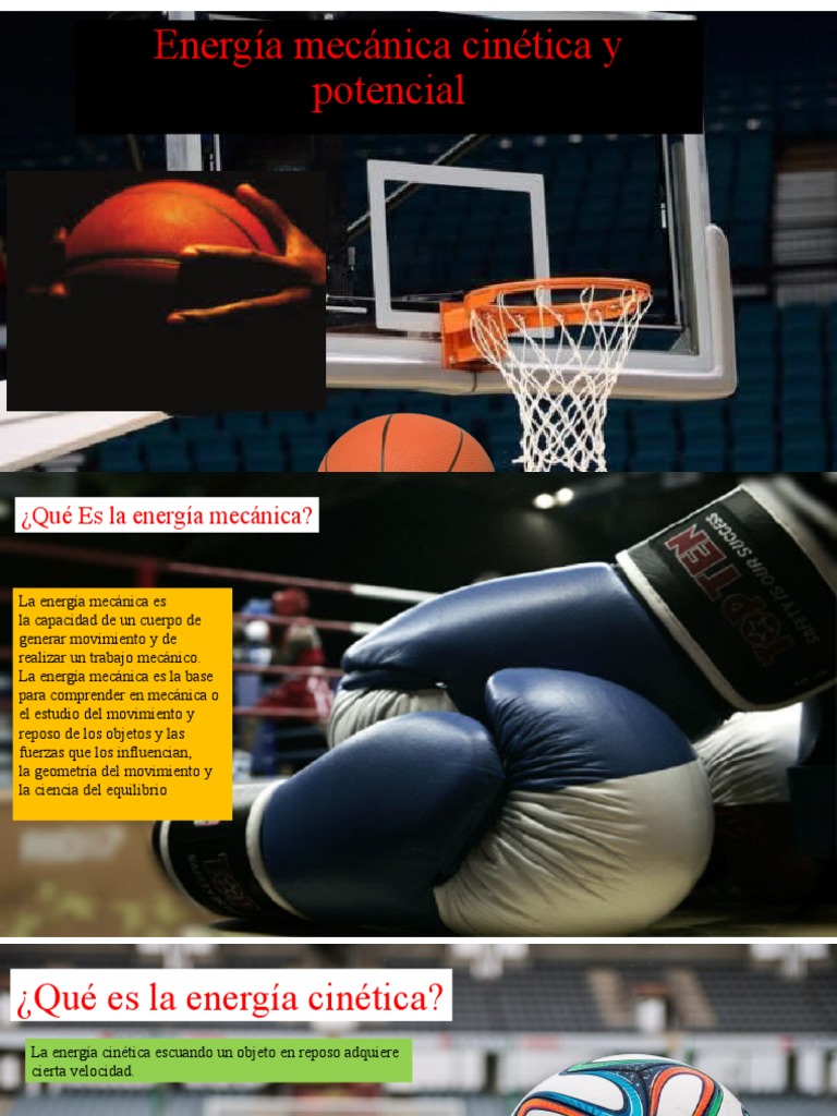 Energía Cinética y Potencial | PDF | Energía cinética | Energía potencial