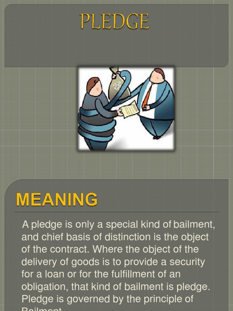 Rights and Duties in Pledge (39 | PDF | Debt | Loans