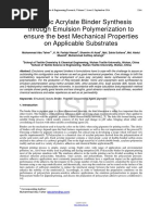 Fox Equation for Tg Calculation | PDF