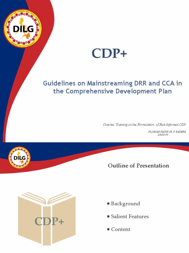 Guidelines On Mainstreaming DRR and CCA in The Comprehensive ...