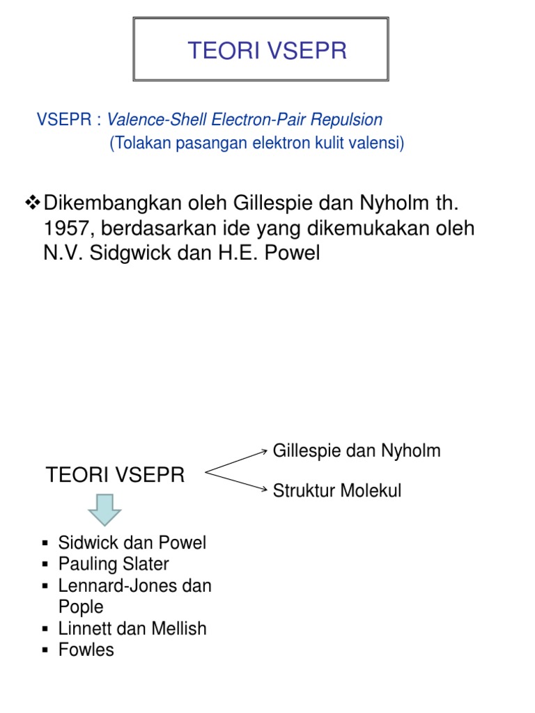 Teori VSEPR | PDF