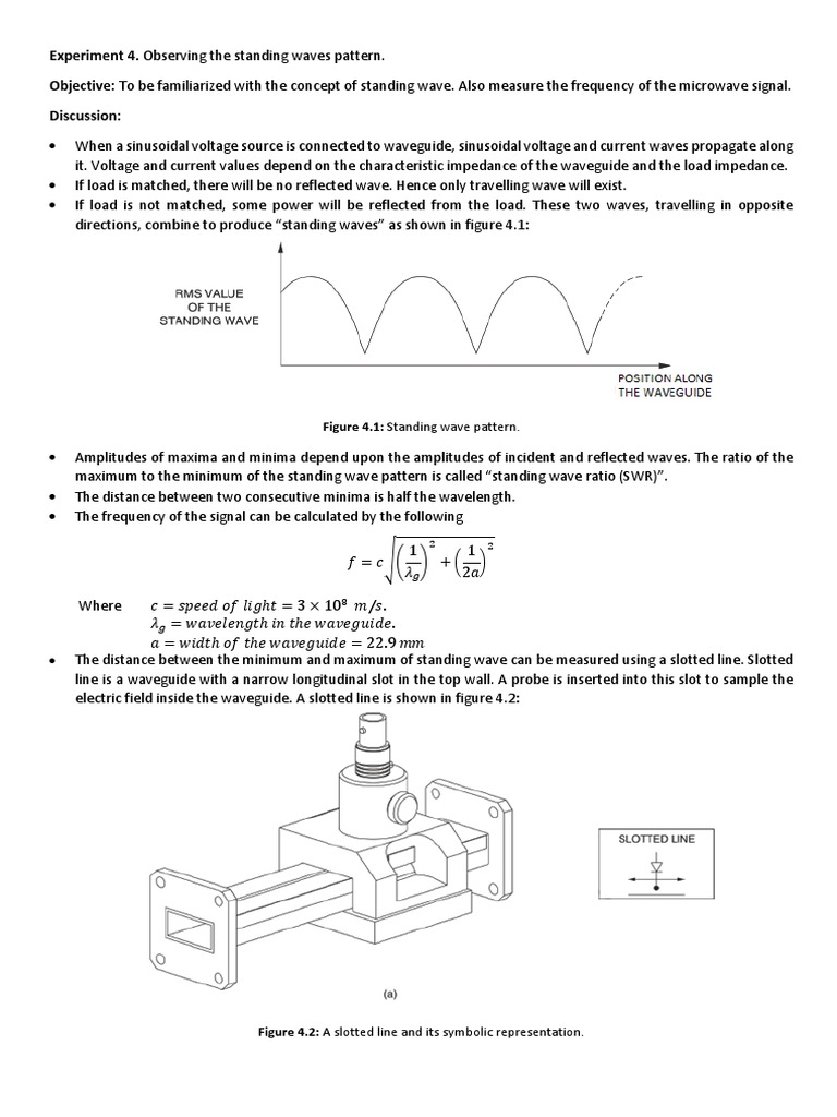 Lab 4 | PDF | Waveguide | Waves