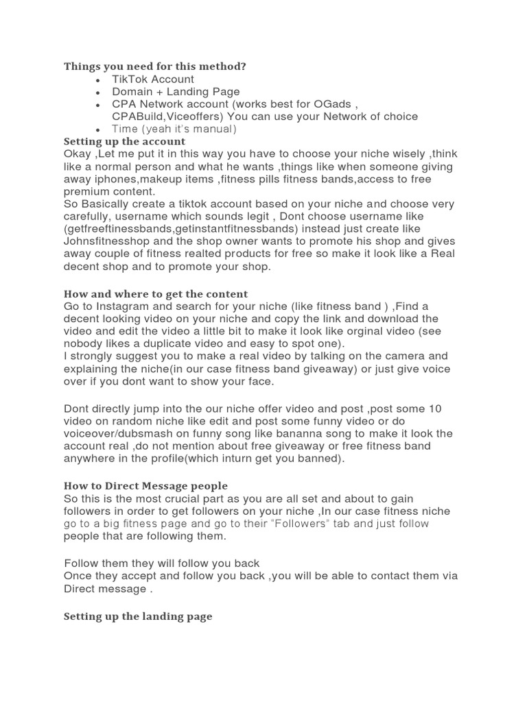 Make Money With Tiktok Pdf