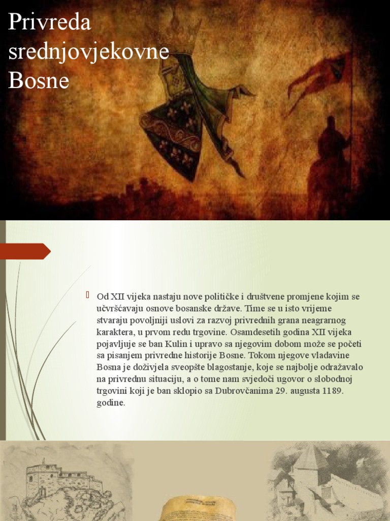 Privreda Srednjovjekovne Bosne | PDF