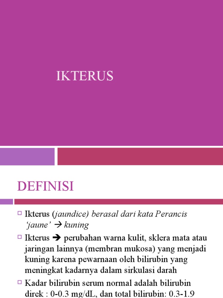 Ikterus Obs Pdf
